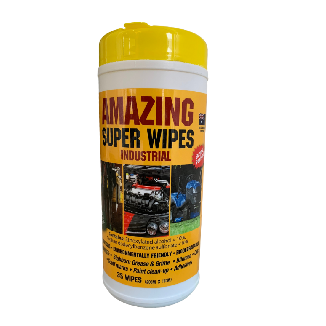 Amazing Super Wipes - safe and eco-friendly enzyme powered industrial ...